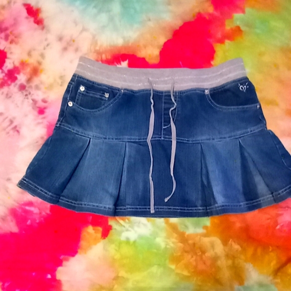 Justice | Skirts | Denim Skort | Poshmark
